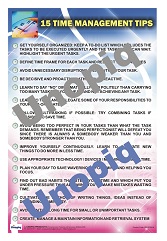 Operations Management Posters in English - Unopiq Products